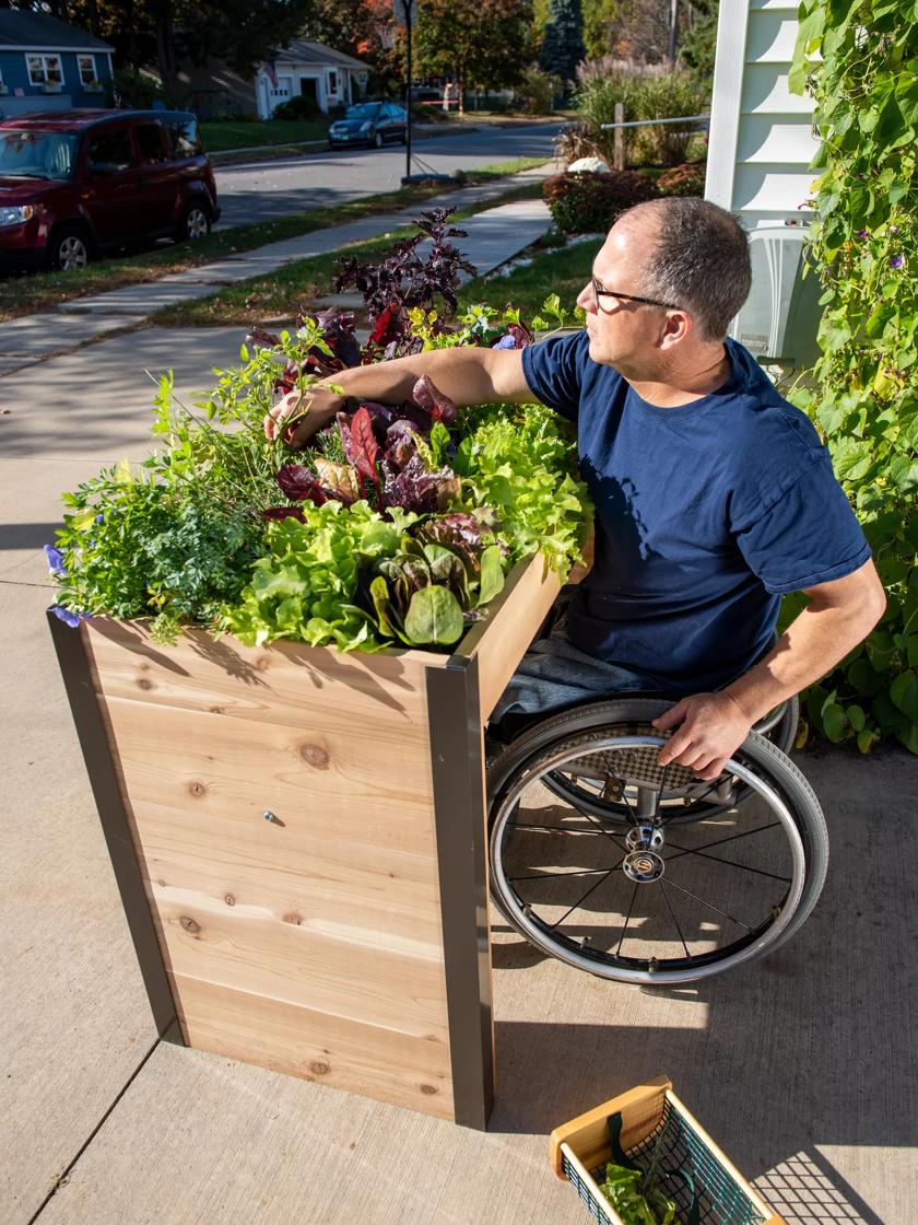 Wheelchair Accessible Raised Garden Beds Asheville Community Garden